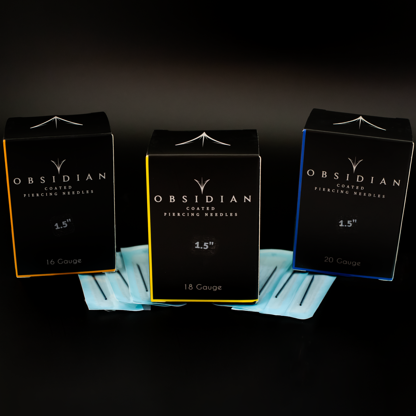 Teflon Coated Needles 100pc box – Obsidian Needles