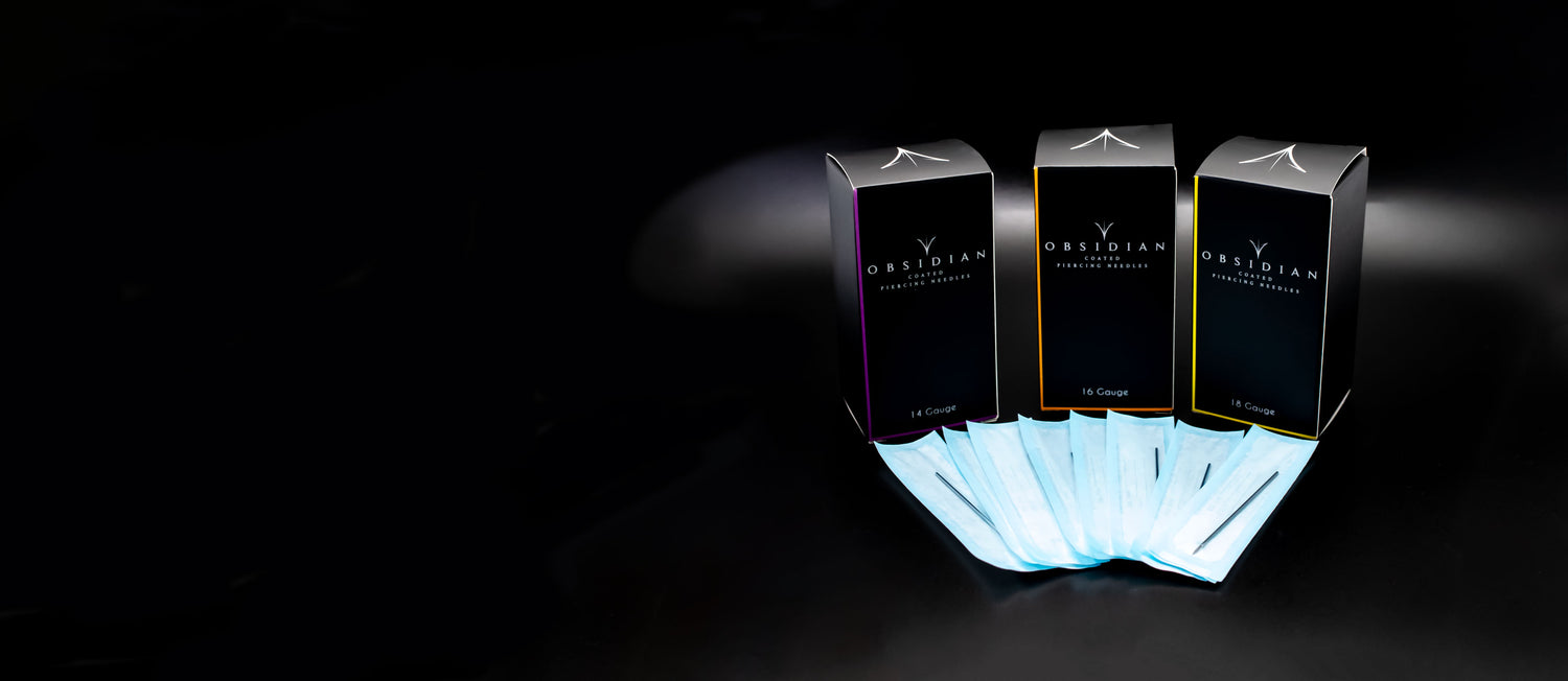 Obsidian Piercing Needles - Expert Quality for 20+ Years