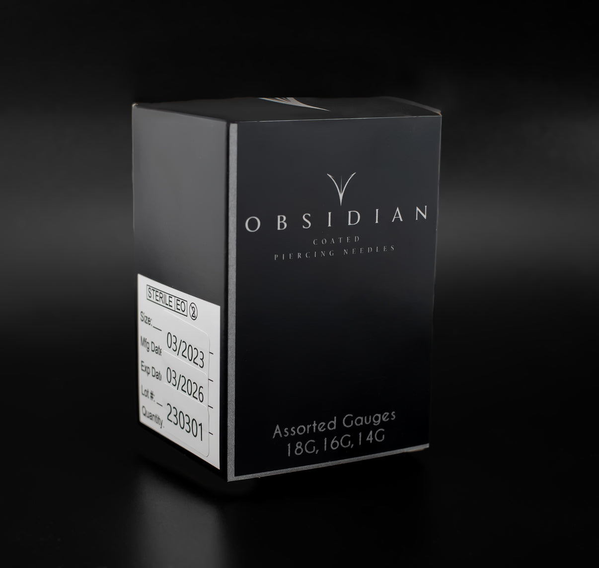 Discover Versatile Obsidian Needle Sample Box - Teflon Coated